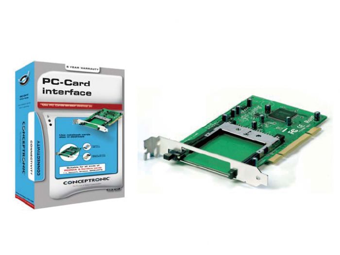 CIPCARD Tarjeta PCI PCMCIA de 1 puerto - Conceptronic