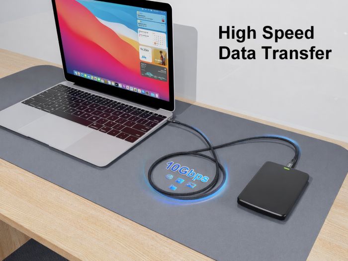 119466 USB-C to C Active Optical Cable, 5m, PD 60W, 8K/60Hz, 10Gbps ...