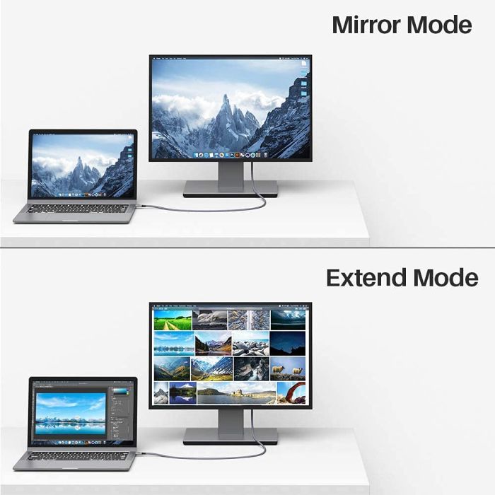 119464 USB-C to C Active Optical Cable, 7.5m, PD 60W, 4K/60Hz, 10Gbps ...