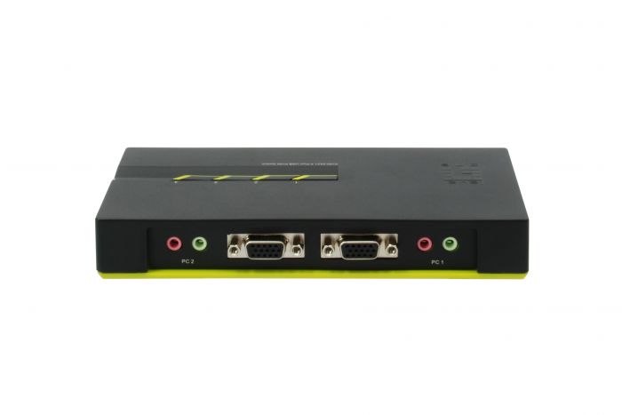 4-Port USB KVM Switch w/Audio KVM-0421 | Conceptronic